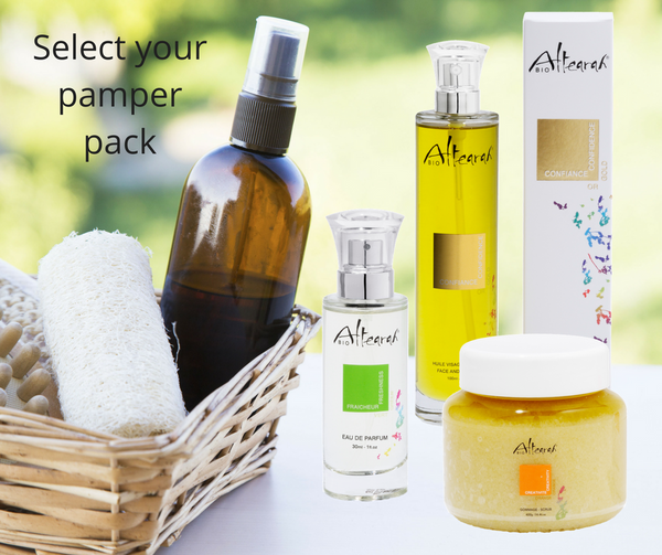 Create your own personal Pamper Pack - ALTEARAH BIO AUSTRALIA